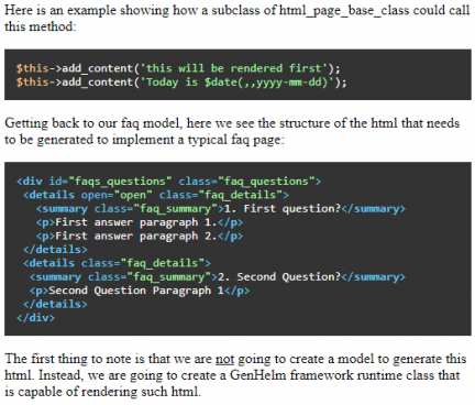 GenHelm - wysiwyg Model Help